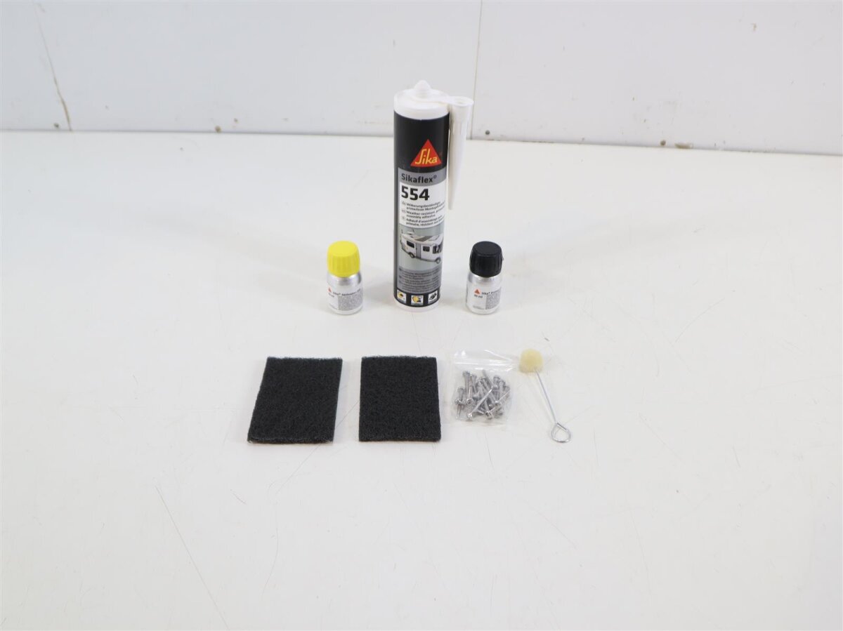 Sika Sikaflex 554 Klebeset für 2 Solarmodule MHD 01/2025, 47,45
