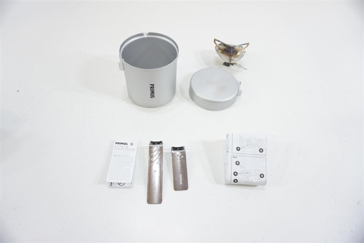 Primus Kocher Essential Trail Kit Gaskocher Topf Camping Outdoor, 39,95